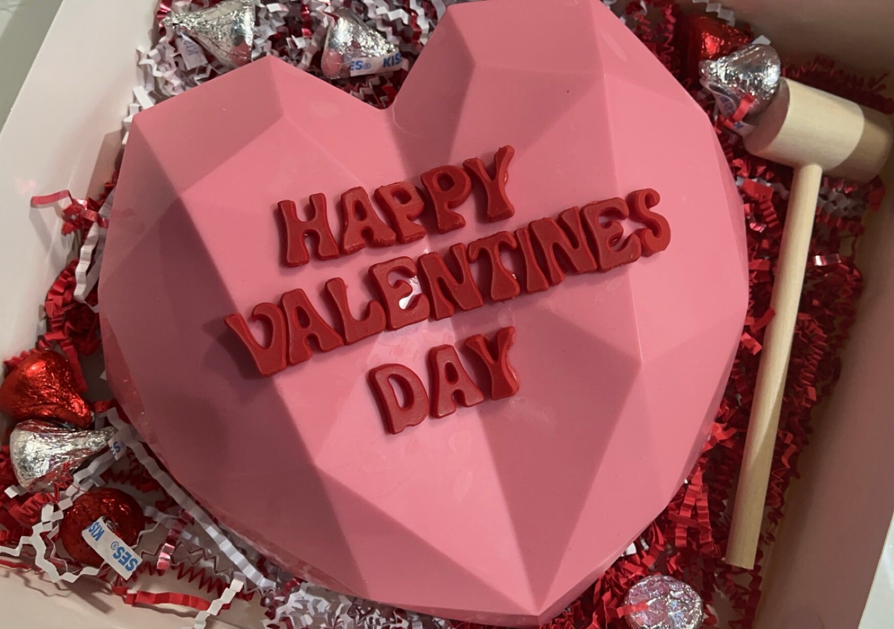 Custom Breakable Heart Valentines Day Gift Birthday Gift Graduation ...