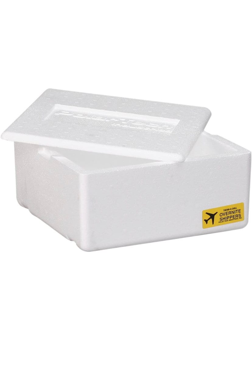 Dry Ice With Styrofoam or Cooler - Etsy