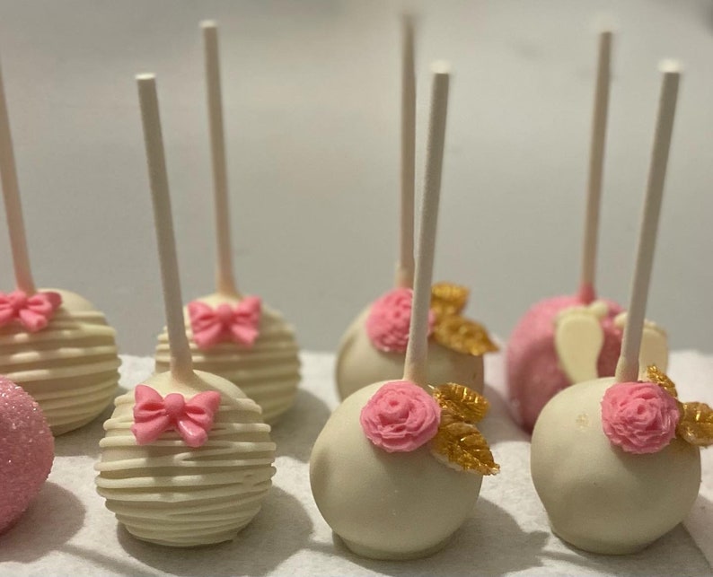 Custom Cake Pops Cake Pops for Birthdays Wedding Cake Pops - Etsy