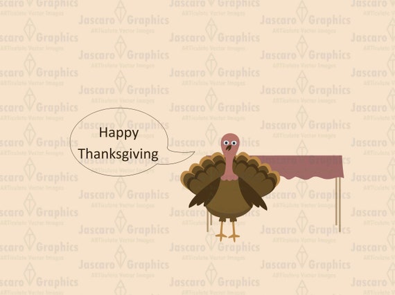 Turkey Animated Gif and Digital Graphic Instant Download | Etsy
