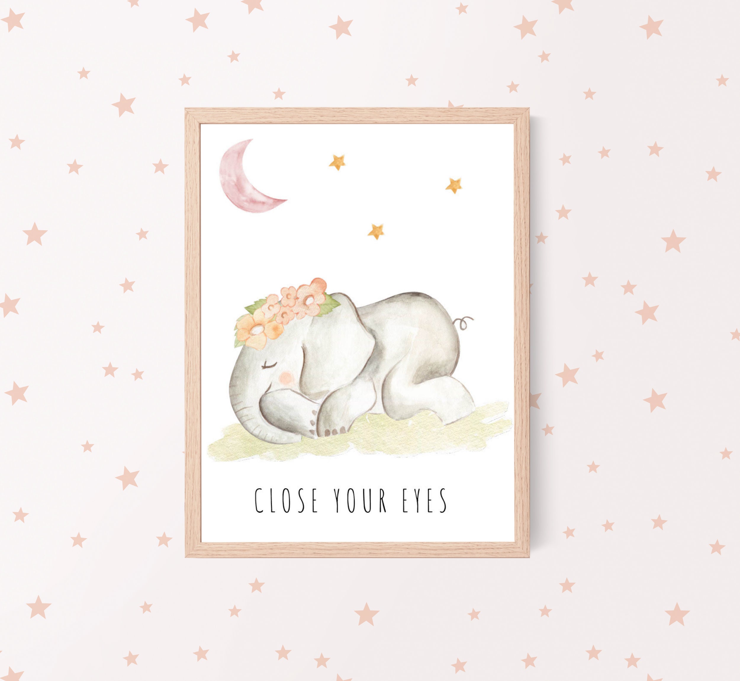 Baby Animals Wall Art, Set of 3 Wall Art Nursery, Baby Wall Art ...