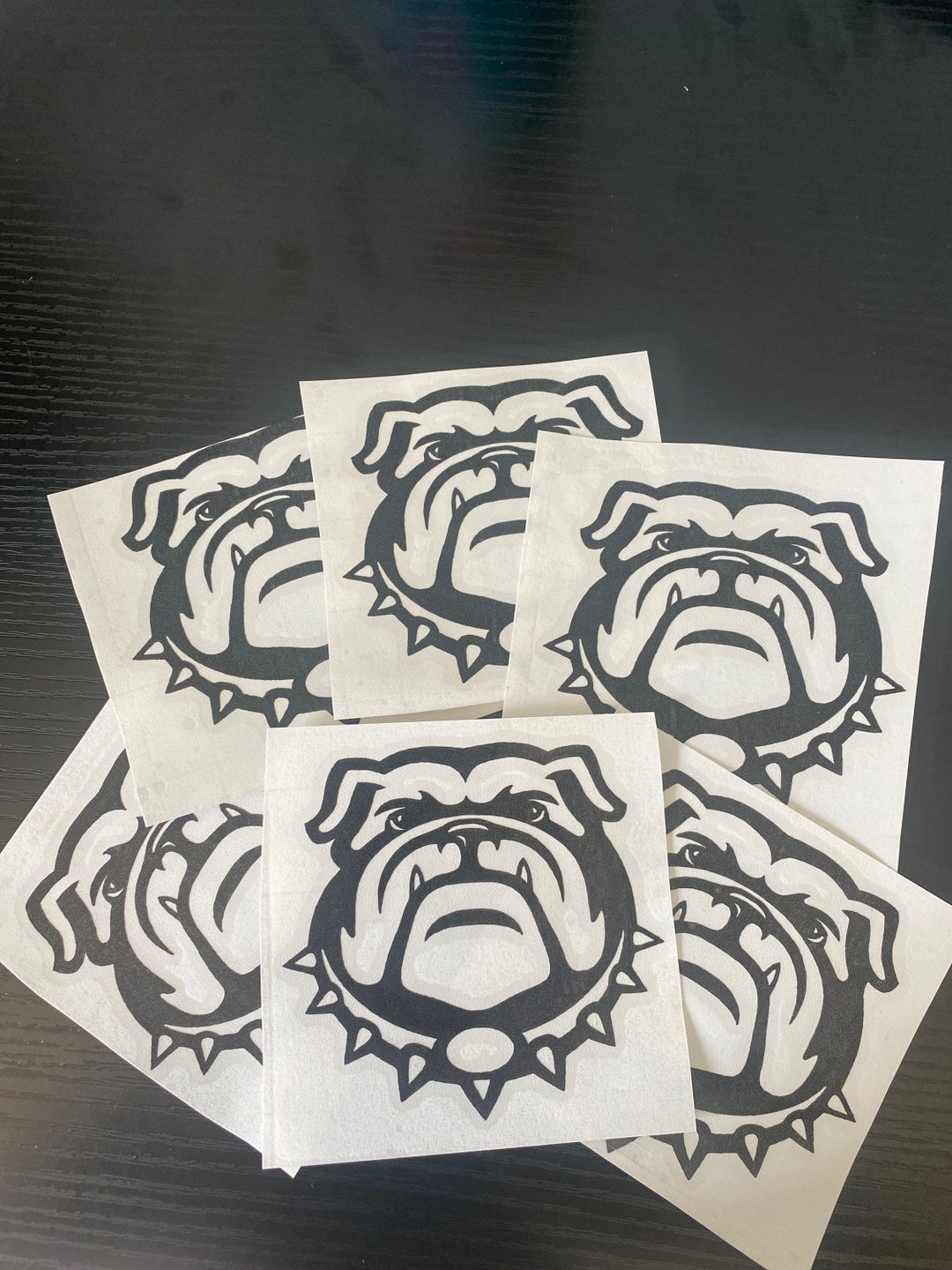 Bulldog Decal - Etsy