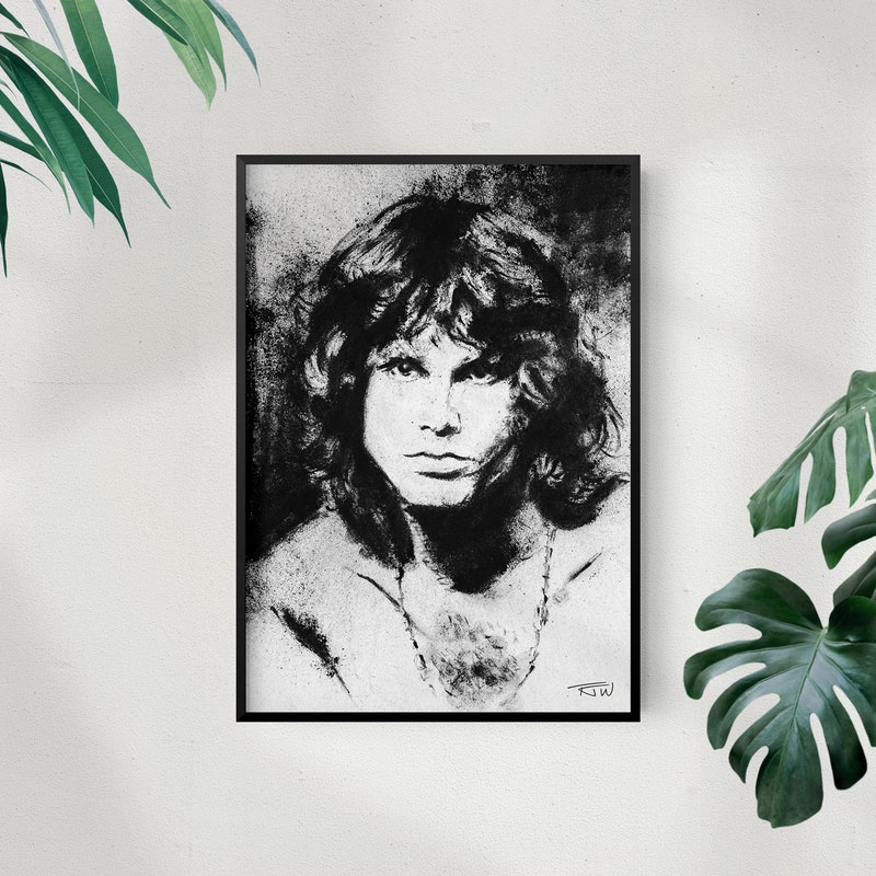 Jim Morrison Poster - Etsy