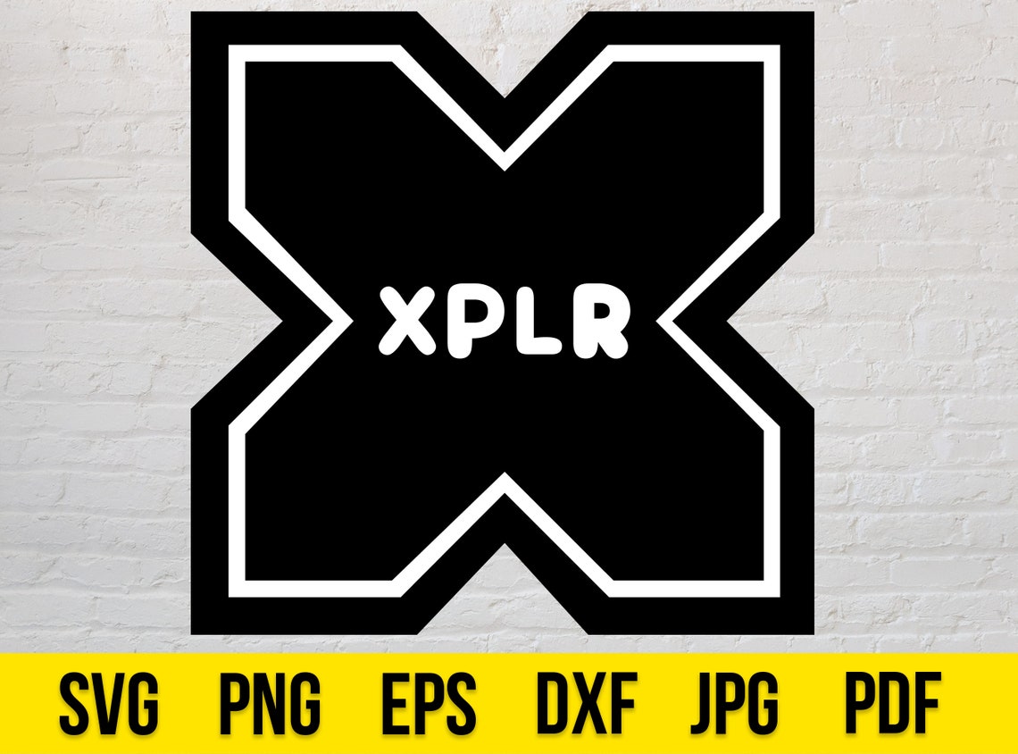 XPLR SVG Sam and Colby XPLR Xplr Logo Xplr Sign Sam Xplr - Etsy Israel