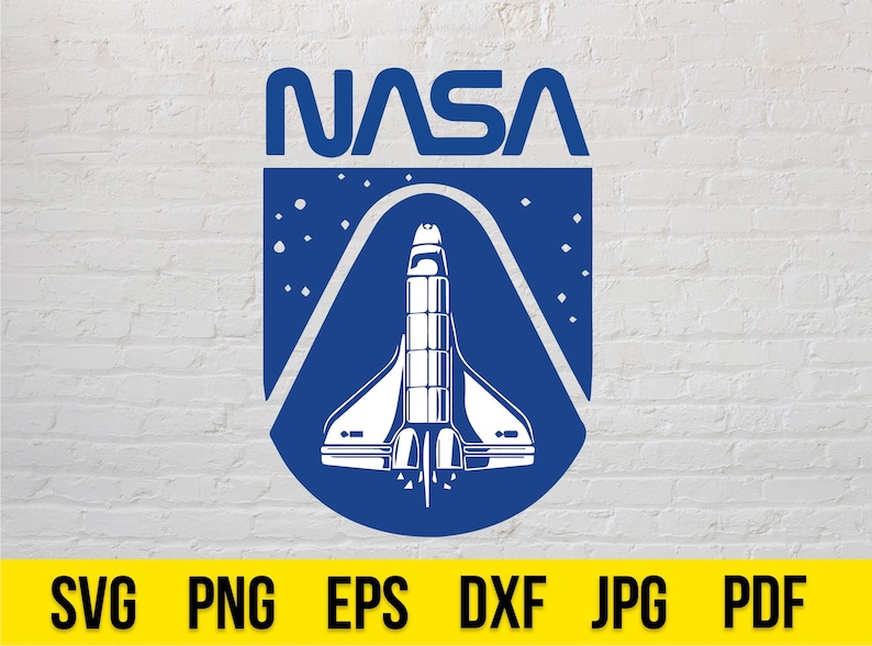 NASA Svg, Nasa Logo Svg, NASA Circle Logo 3 Color Layered SVG Cricut File Svg, Nasa Cut File ...
