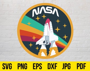 NASA Svg, Nasa Logo Svg, NASA Circle Logo 3 Color Layered SVG Cricut ...