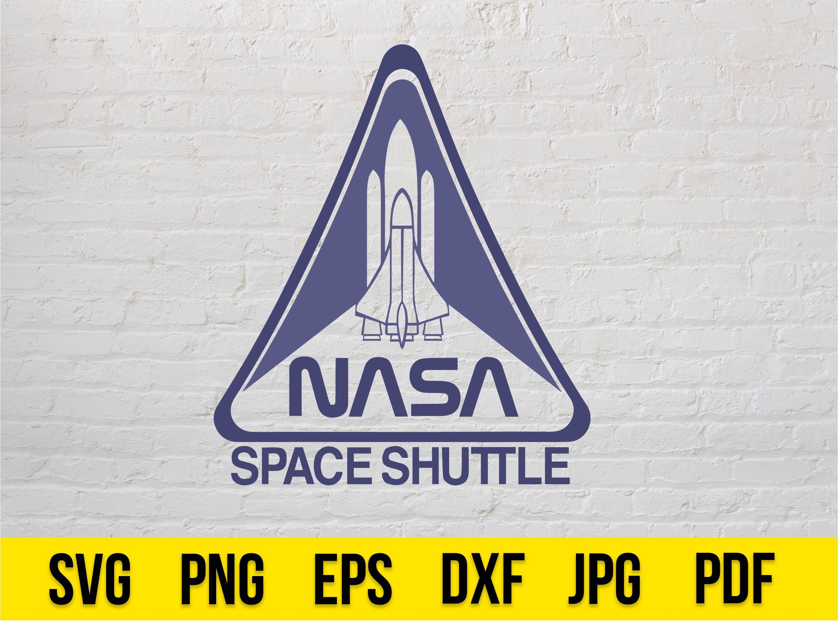 NASA Svg,nasa Space Shuttle Svg, Nasa Logo Svg, NASA Circle Logo SVG Cricut File Svg, Nasa Cut ...