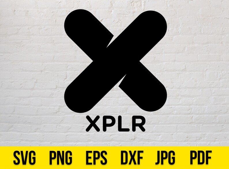 XPLR SVG Sam and Colby XPLR Xplr Logo Xplr Sign Sam Xplr - Etsy