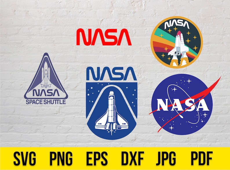 Nasa Bundle Svg, NASA Svg, Nasa Logo Svg, NASA Circle Logo 3 Color ...