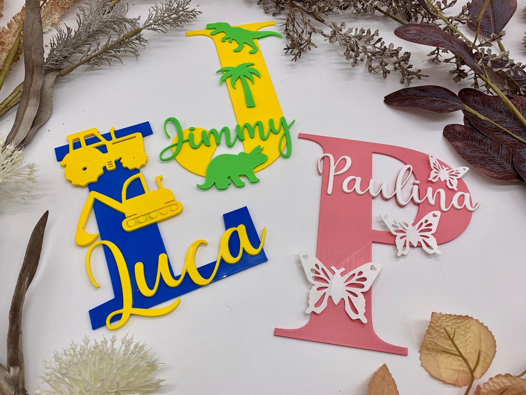 Personalized Door Sign, Large Letter for the Room Door, 15 Cm ...