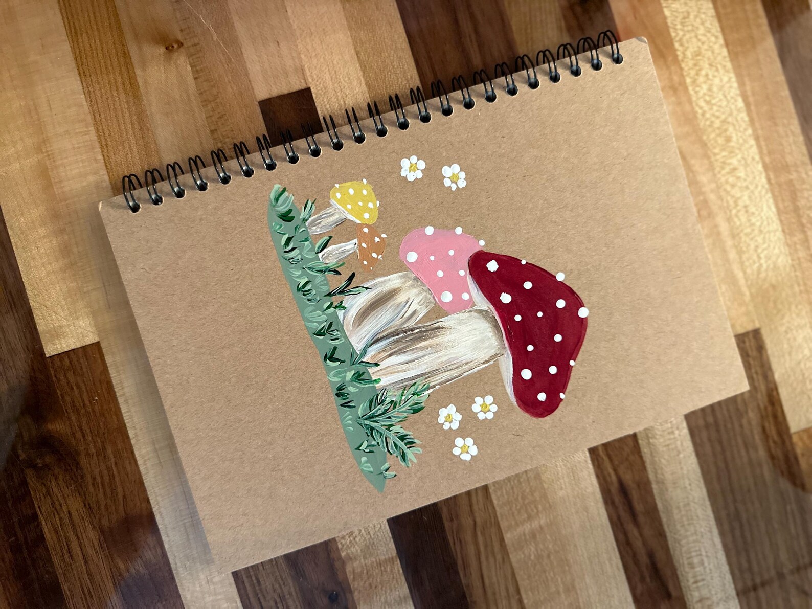 Custom Notebook | Painted Notebook | Note Taking | Cook Book | Planner ...