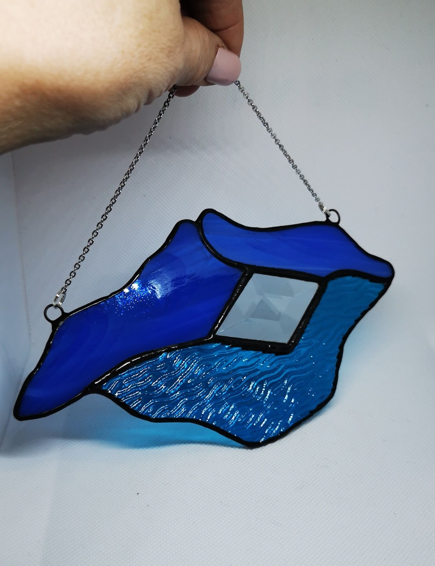 Stained Glass Isle of Wight Isle of Wight Suncatcher Glass - Etsy