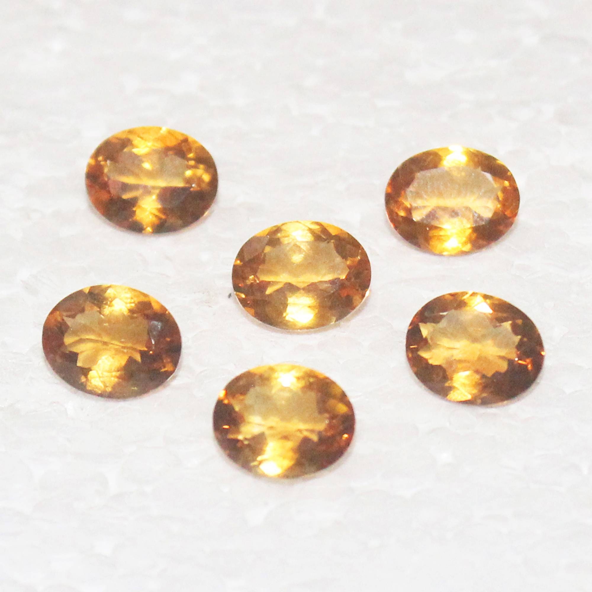 Natural Golden Topaz Gemstone AAA Quality Faceted Gemstone Size 10x8 Mm ...