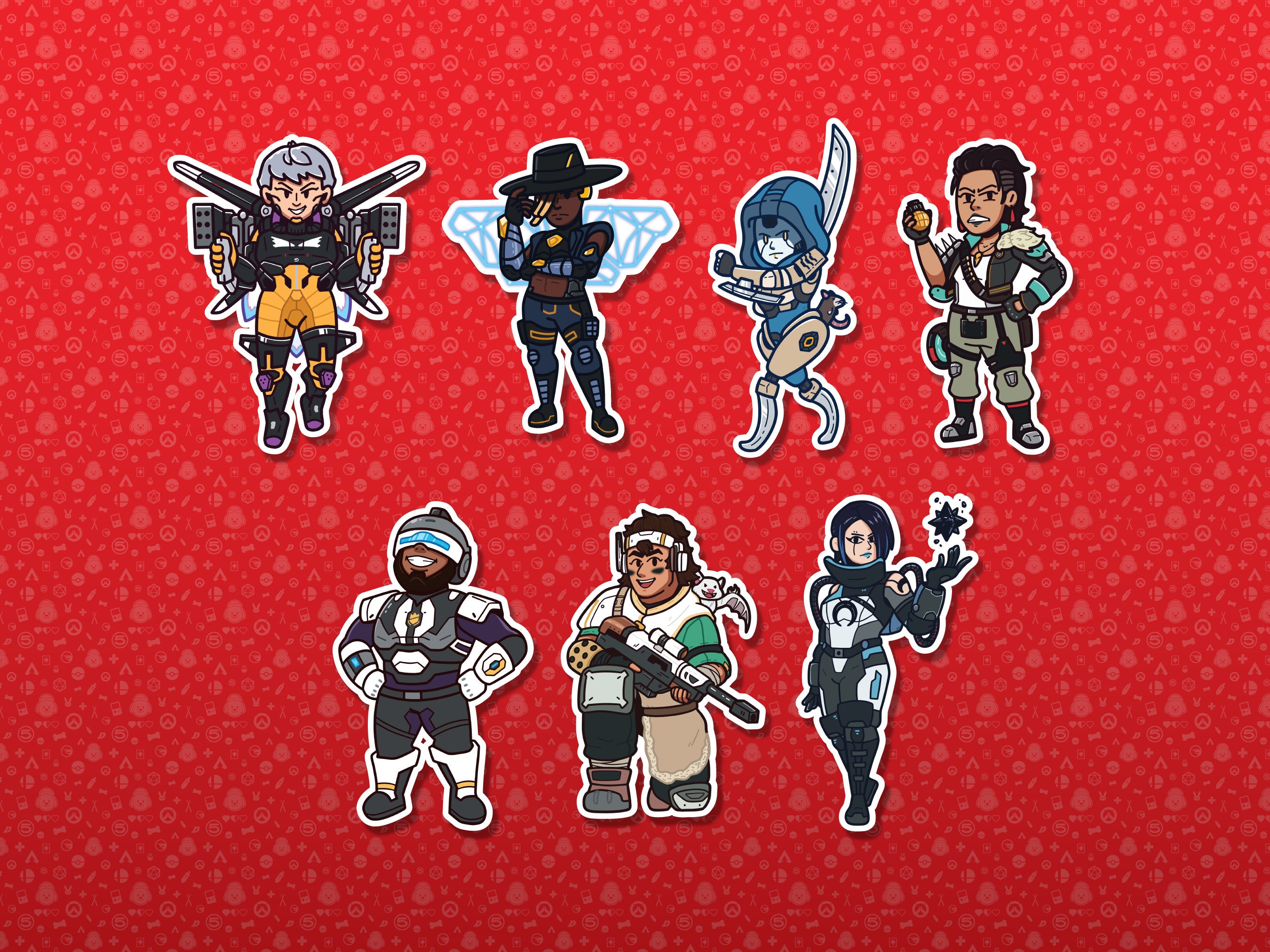 Apex Legends Vinyl Stickers - Etsy
