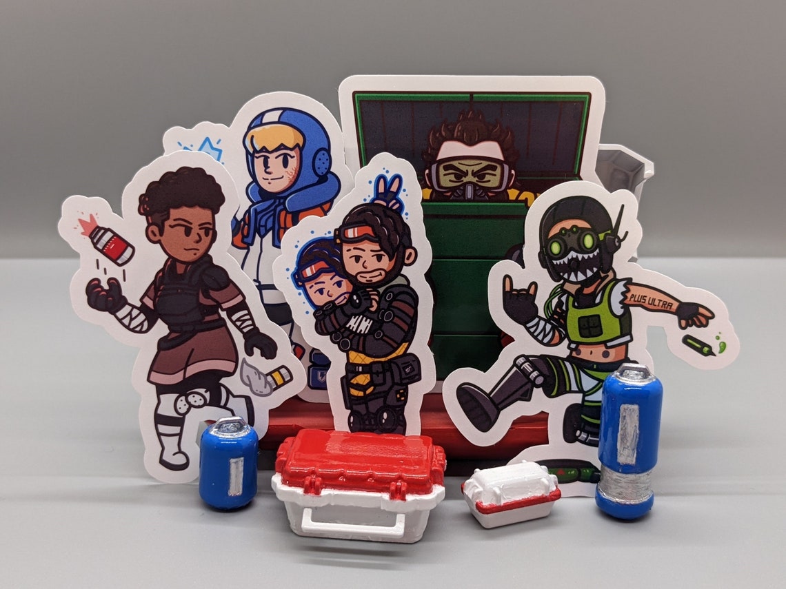 Apex Legends Vinyl Stickers - Etsy