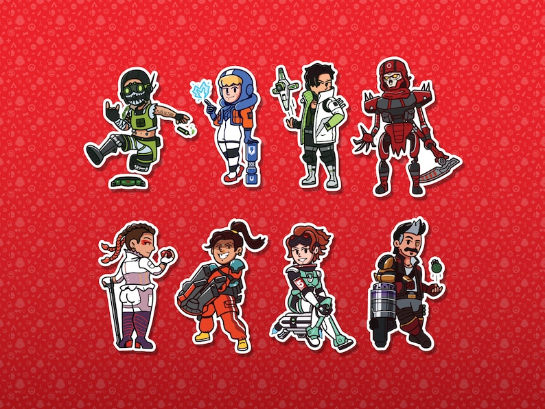 Apex Legends Vinyl Stickers - Etsy