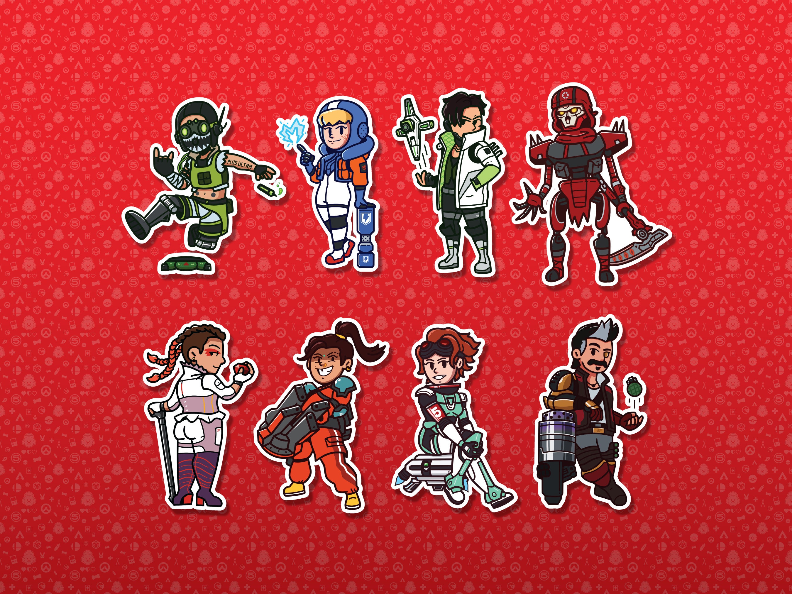 Apex Legends Vinyl Stickers - Etsy