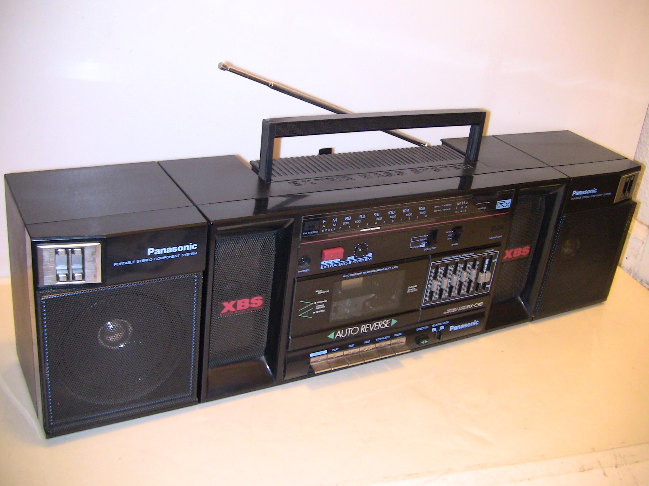 Panasonic Portable Cassette Recorder at James Buckler blog