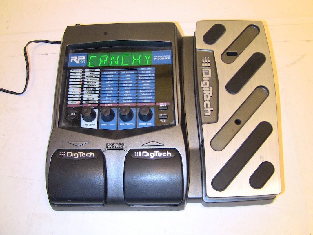 Digitech RP-250 Amp Modeler Multi Effects Processor Guitar - Etsy