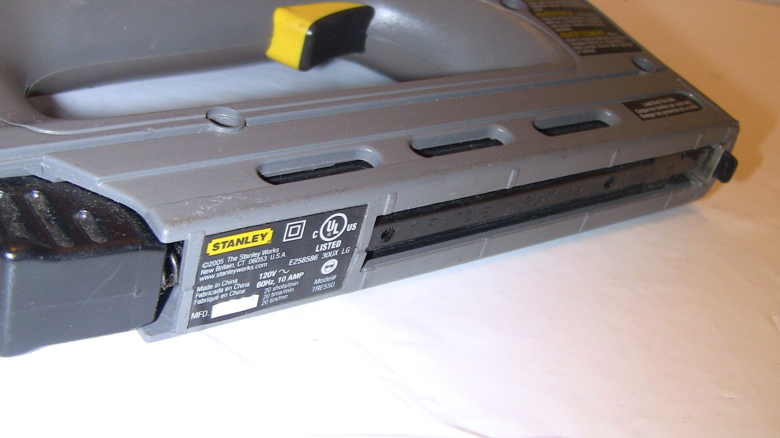 Stanley TRE550 Heavy-duty Electric Staple/brad Nail Gun | Etsy