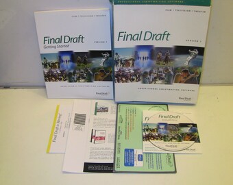 The Final Draft - Etsy