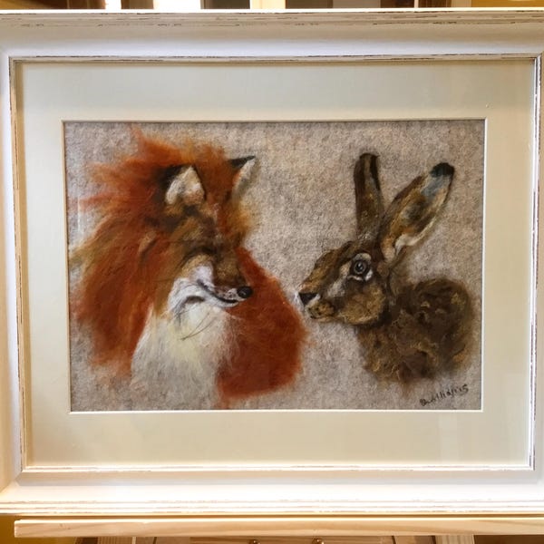 Hare Picture - Etsy UK