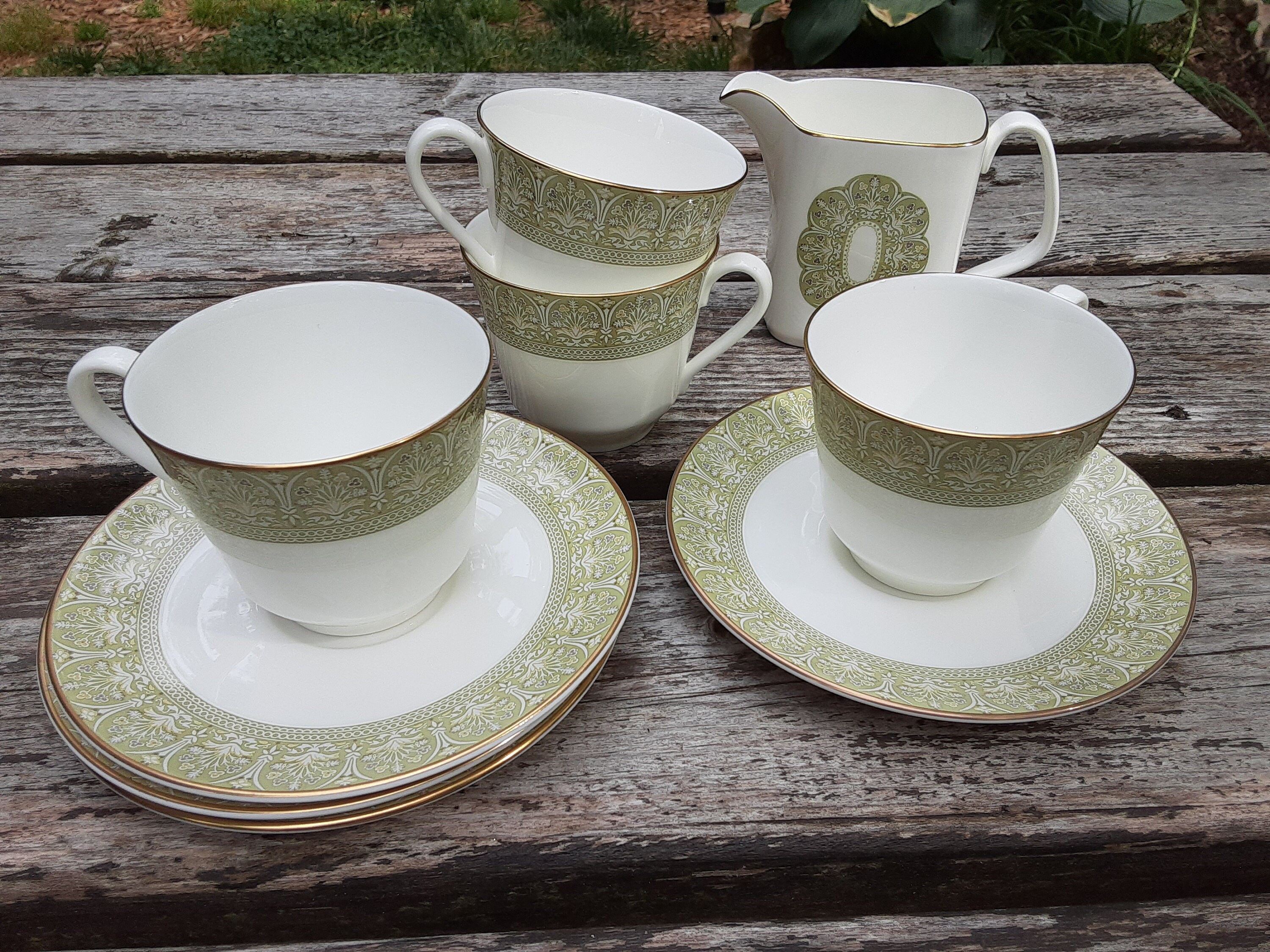 Vintage Teacups Royal Doulton sonnet Pattern - Etsy