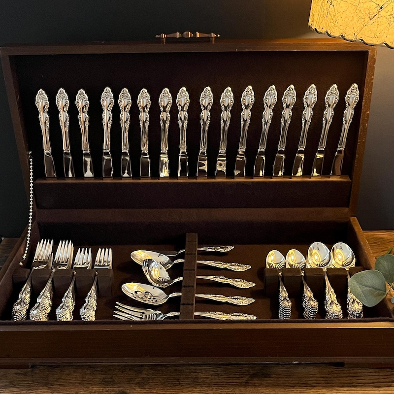 Vintage Full Set Flatware - Etsy