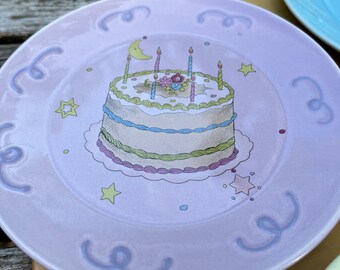 Avon Birthday Plates Cakes Presidents Club Set of 4 - Etsy