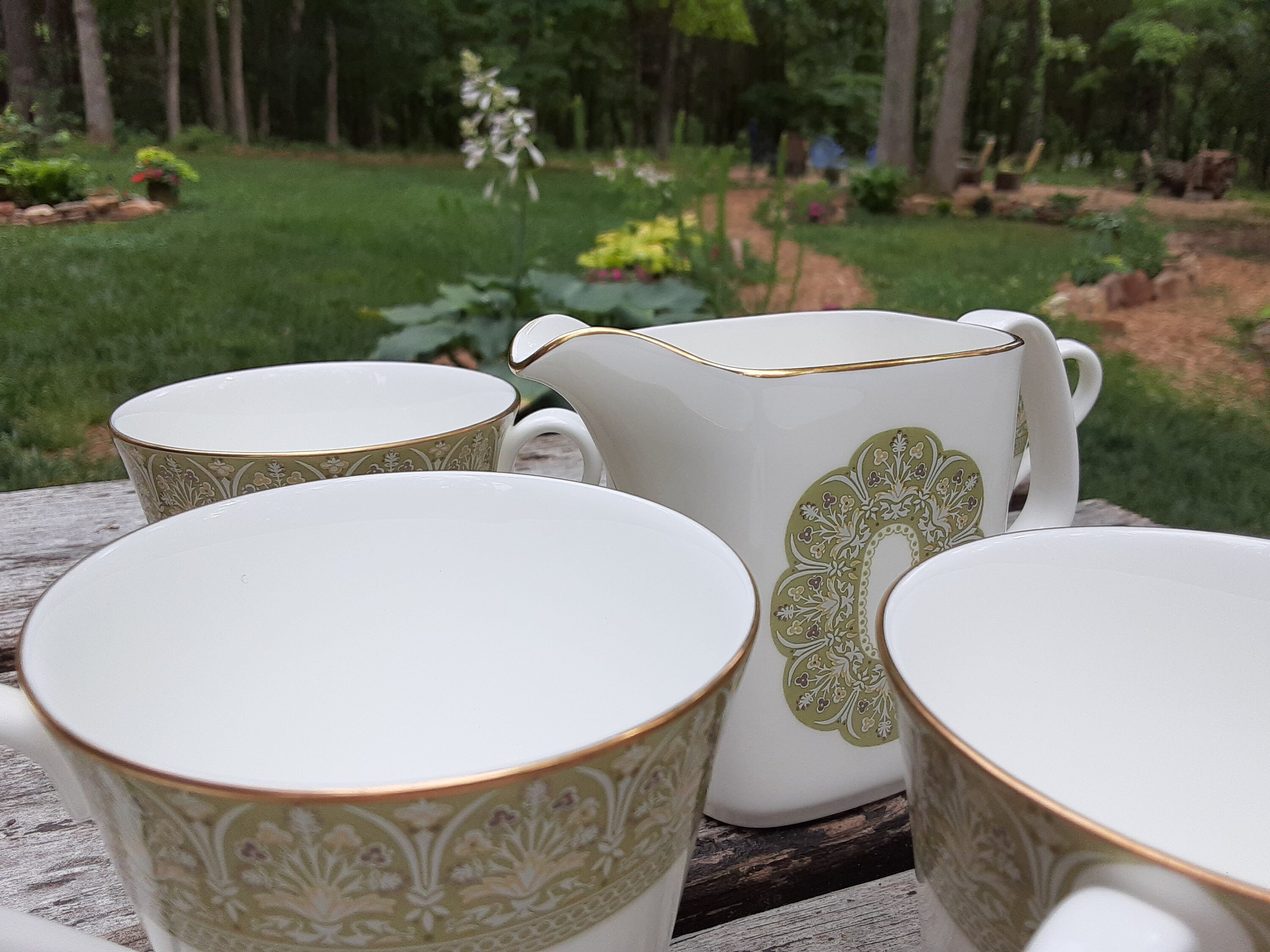 Vintage Teacups Royal Doulton sonnet Pattern - Etsy