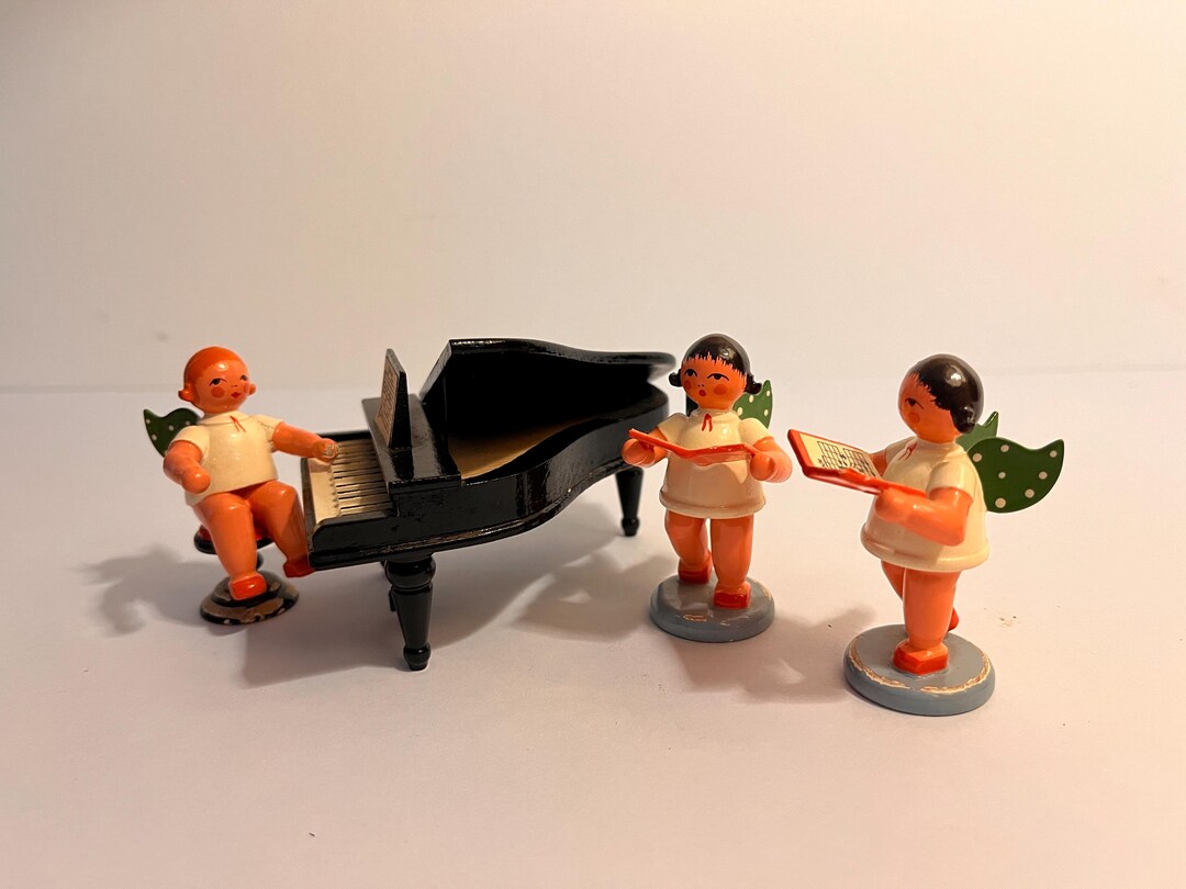Miniature Angels, Wendt and Kuhn Collectible Musicians, Erzgebirge ...