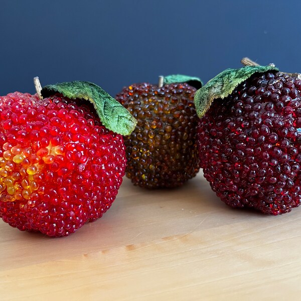 Beaded Fruit - Etsy