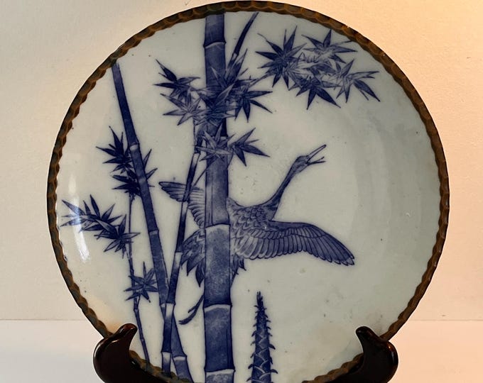 Antique Japanese Porcelain Plate, Early 20th Century - Etsy