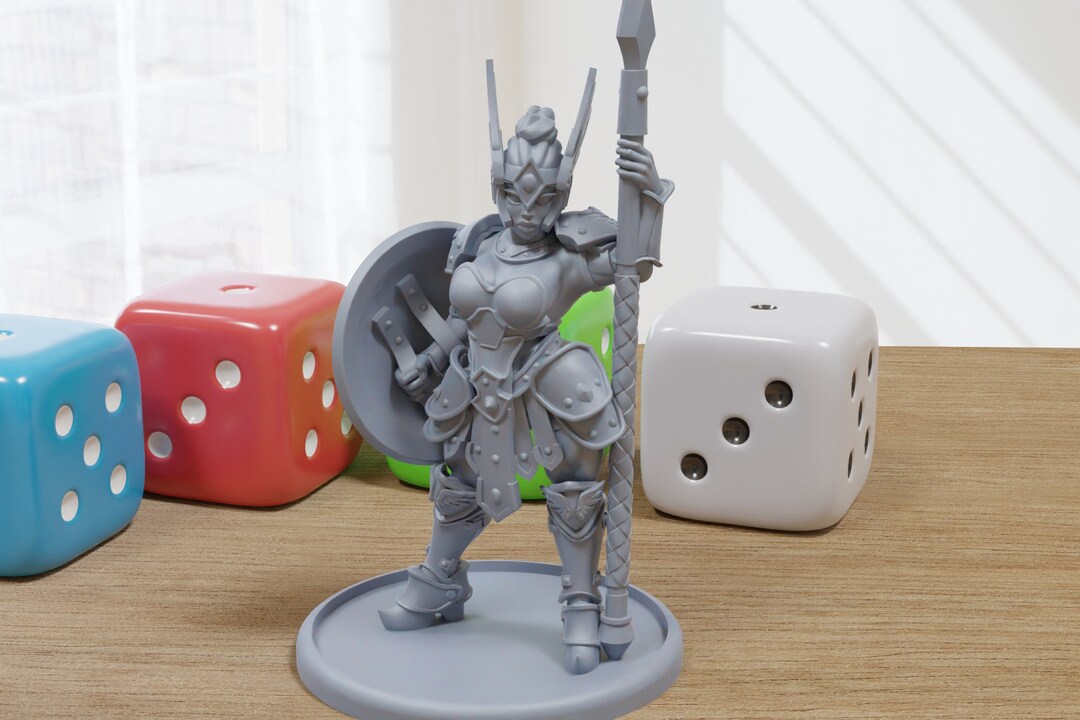 Amazon - 3D Printed Minifigures for Fantasy Miniature Tabletop Games ...