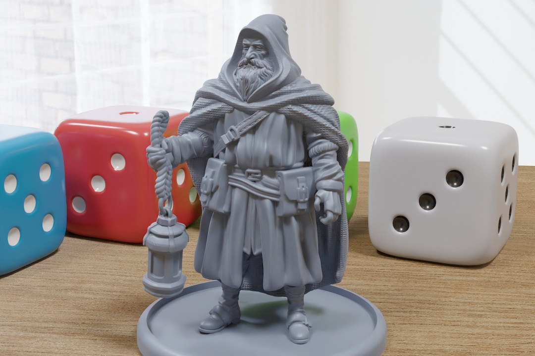 Cloak Clerk - Medieval Townsfolk / Villagers - 3D Printed Minifigures ...