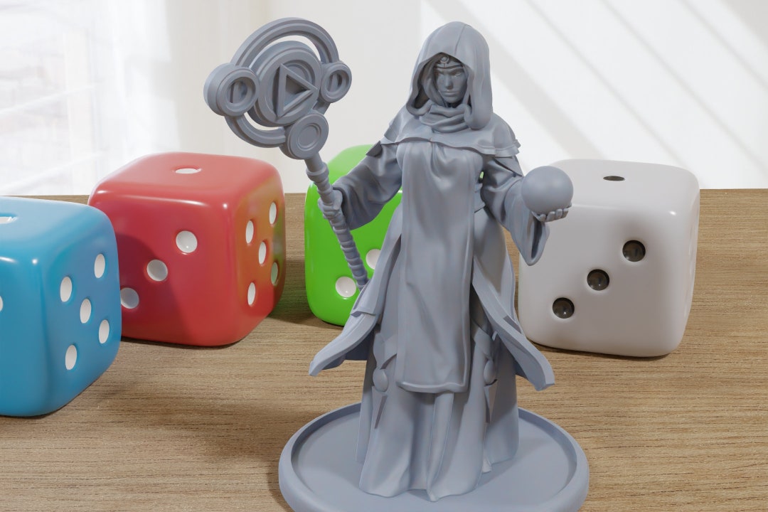Sanel - 3D Printed Minifigure - Proxy Minis for Dnd, Baldurs Gate ...