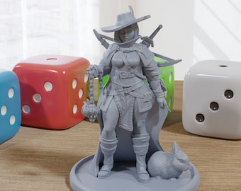 Brutal Sexy Pinups 3D Printed Minifigures for Fantasy Miniature ...