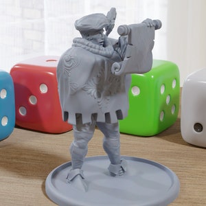 Herald - Medieval Townsfolk / Villagers - 3D Printed Minifigures for ...