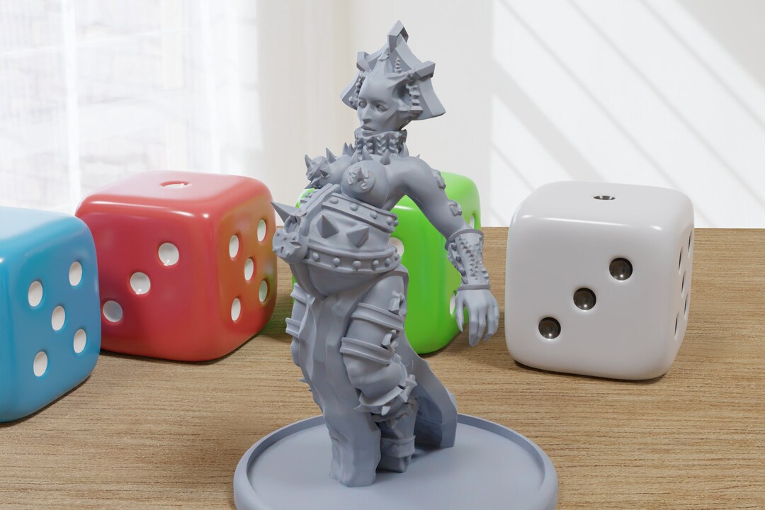 Iron Mother - Proxy Minifigures for Miniature Games Like Dnd, Baldurs ...