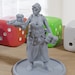 Cleric Eleanory Sexy Pin-up 3D Printed Minifigures for Fantasy ...