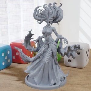 Banshee - 3D Printed Minifigure - Proxy Minis for Dnd, Baldurs Gate ...