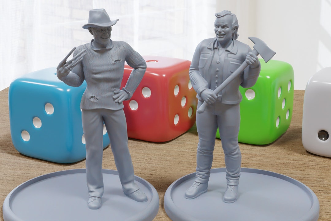 Spooky Dudes - 3D Printed Minifigures for Gangster Miniature Tabletop ...