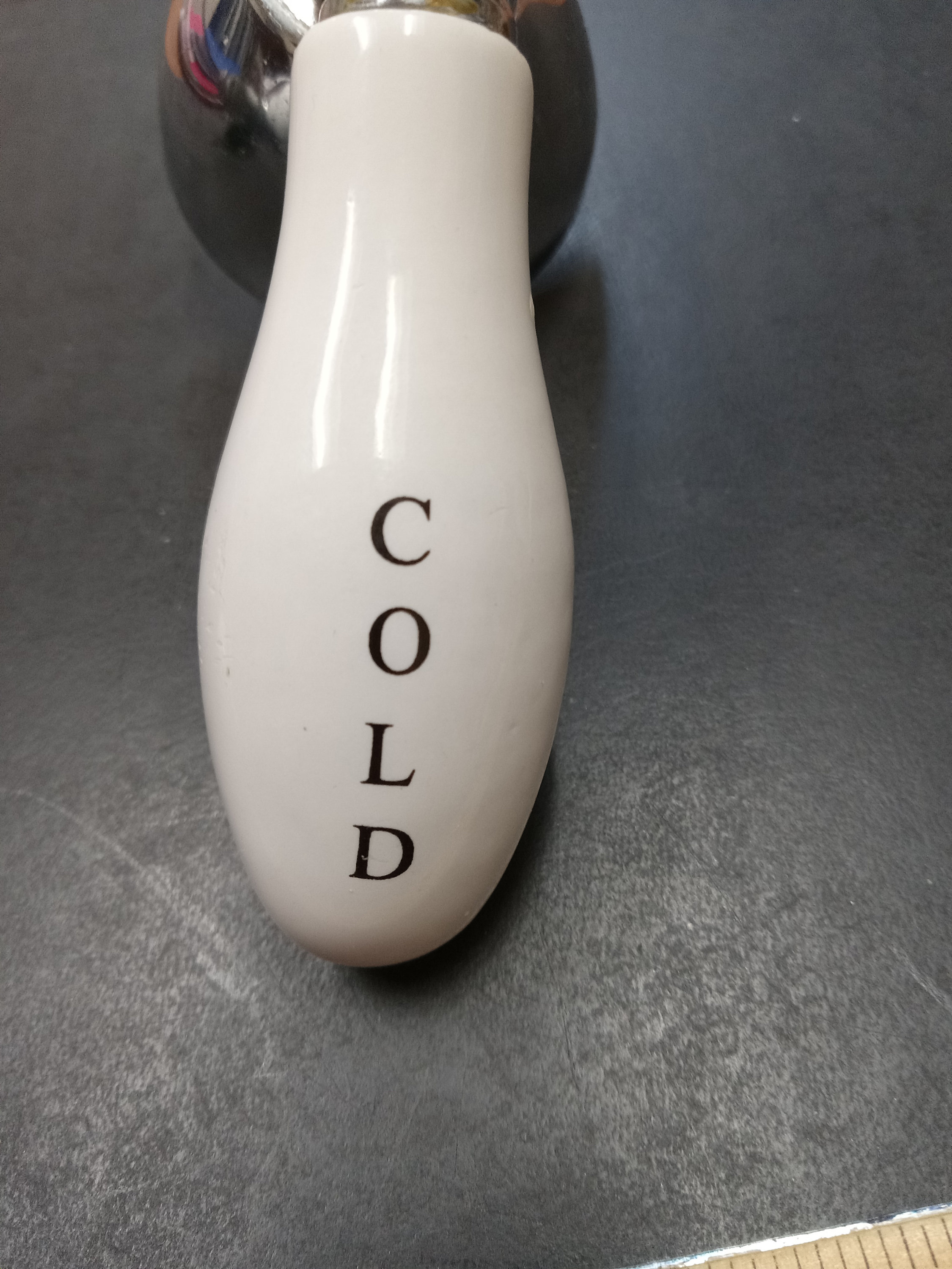 Vintage Set of Farmhouse Style Sink Faucet Handles Hot & Cold 1950s ...