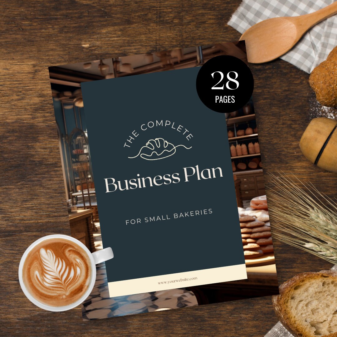 Small Bakery Business Plan Template: Market Analysis, Financial ...