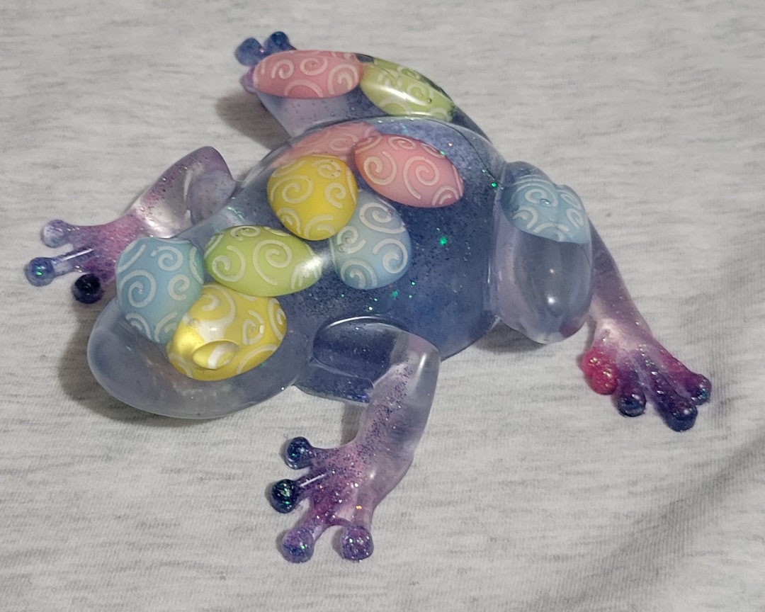 Resin Easter Egg Tree Frog - Etsy