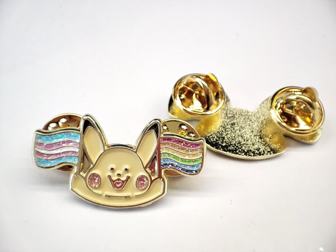 Pika Pride Enamel Pins - Etsy
