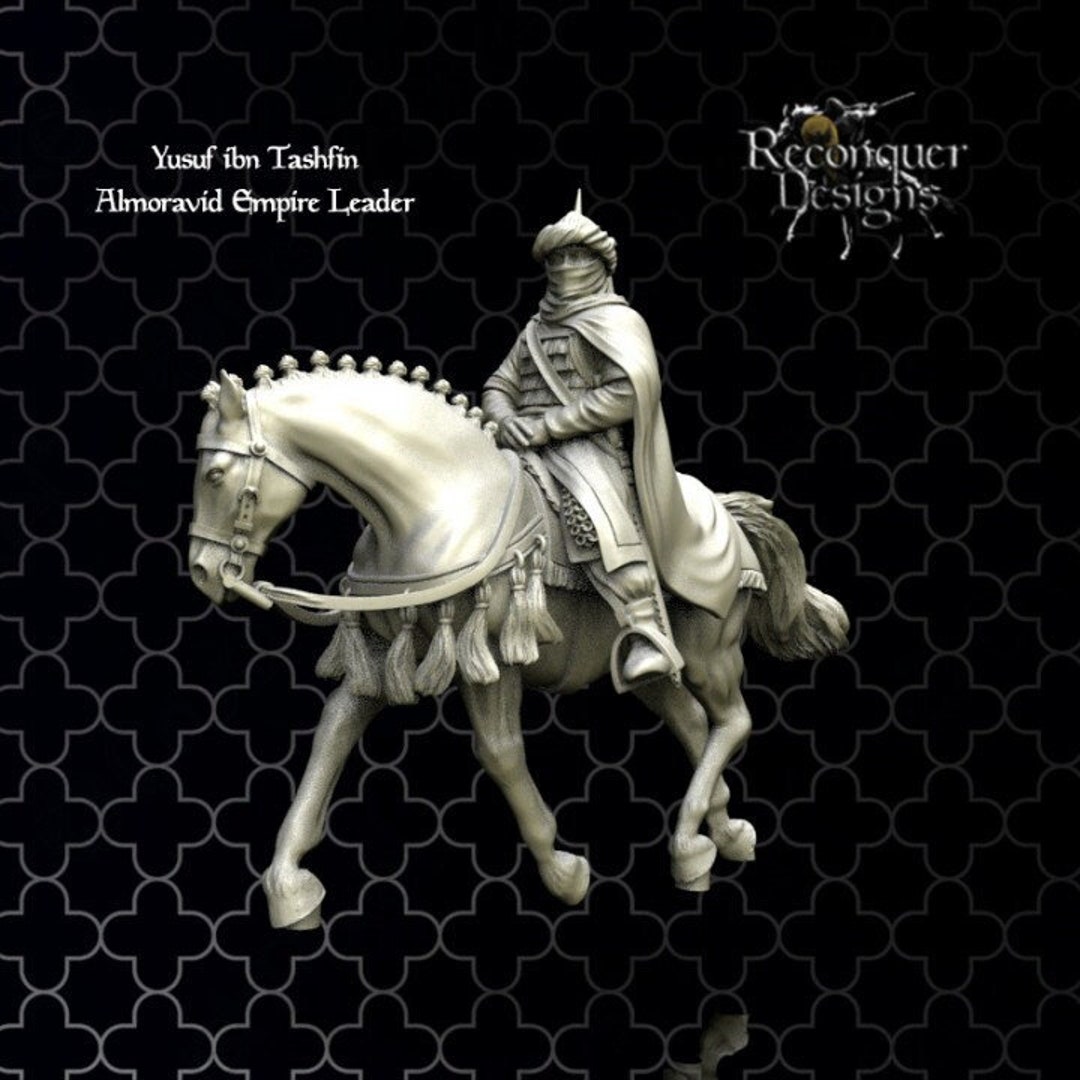 Yusuf Ibn Tashfin - Almoravid Empire Leader | 28mm Scale | Reconquer ...