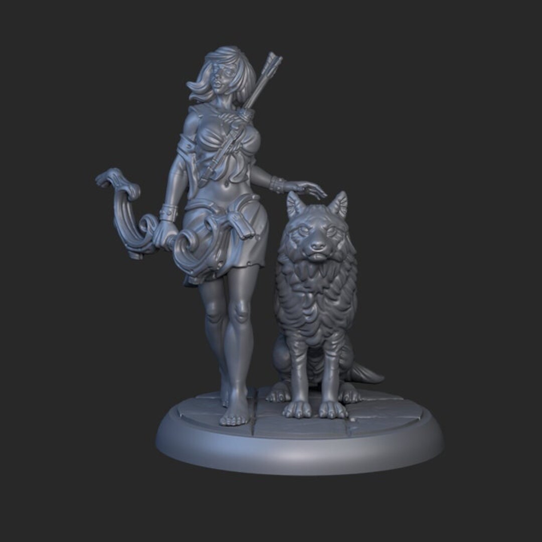 Artemis 32/72mm Scale Gaia Miniatures - Etsy