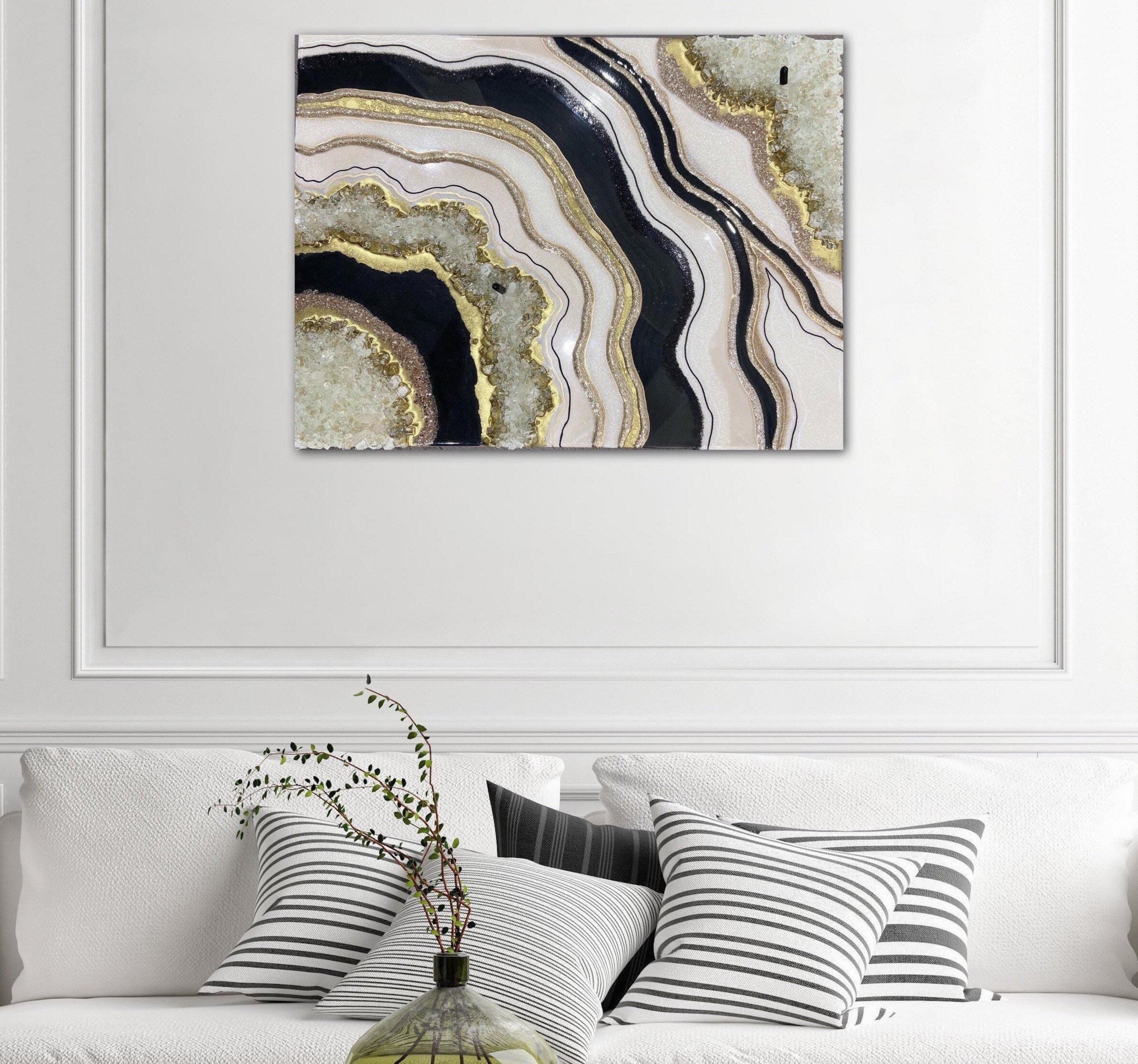 Geode Wall Painting Pinterest