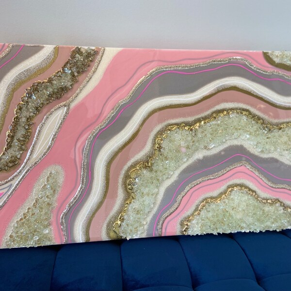 Geode Painting - Etsy